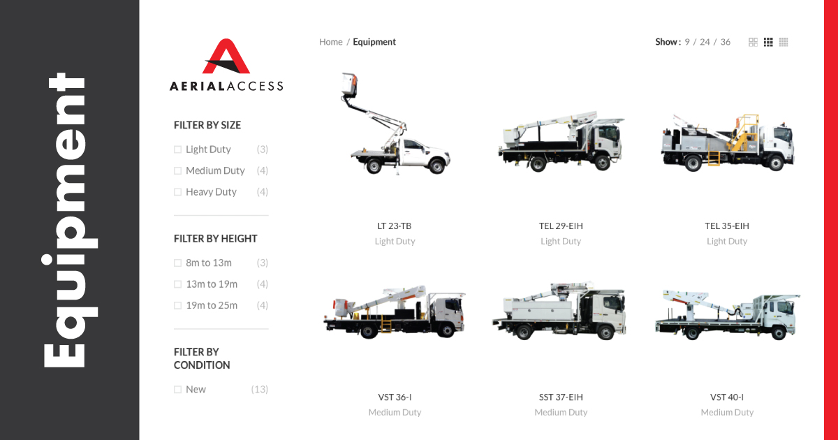 Elevated Work Platform Equipment - Aerial Access